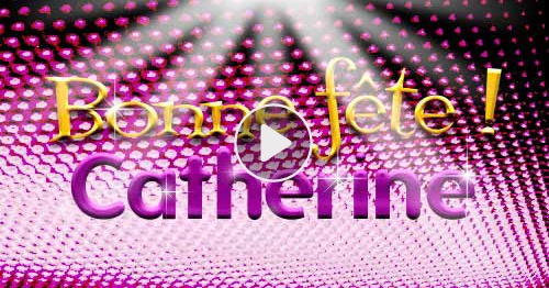 Carte Bonne fête Catherine - CyberCartes.com