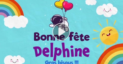 Carte Bonne fête Delphine ! - CyberCartes.com