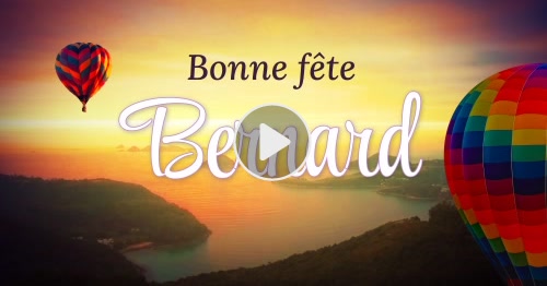 Cartes Bonne fête Bernard - 20 août